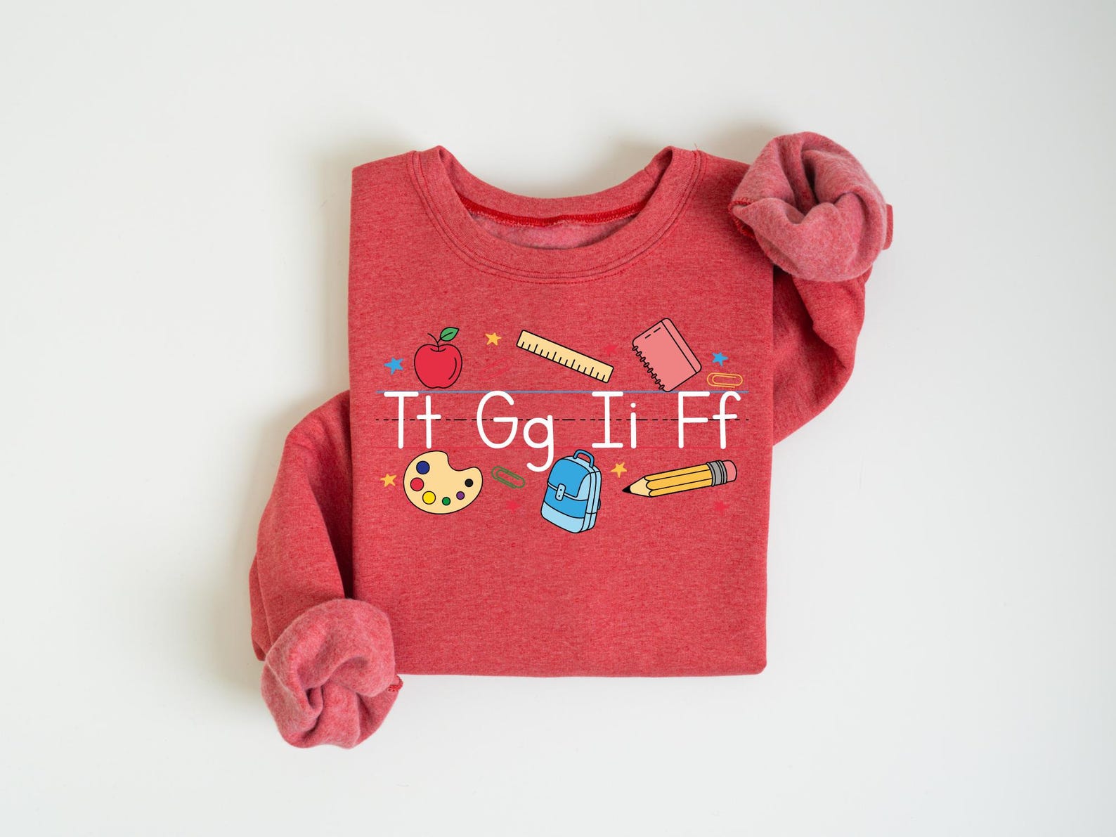 Teacher TGIF Sweatshirt, School Elementary Sweatshirt, First Grade ...