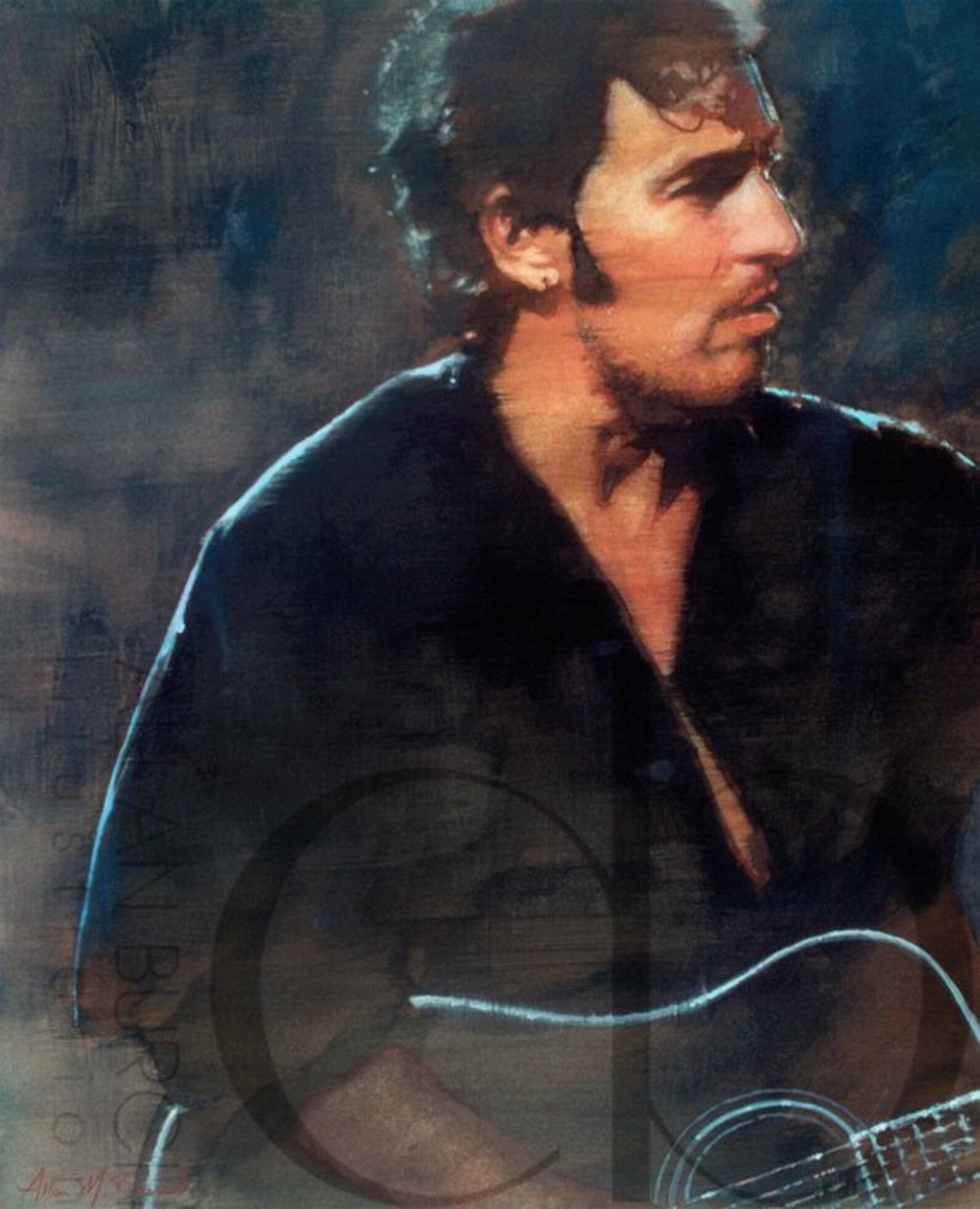 Bruce Springsteen Limited Edition Print 11 X 17 - Etsy
