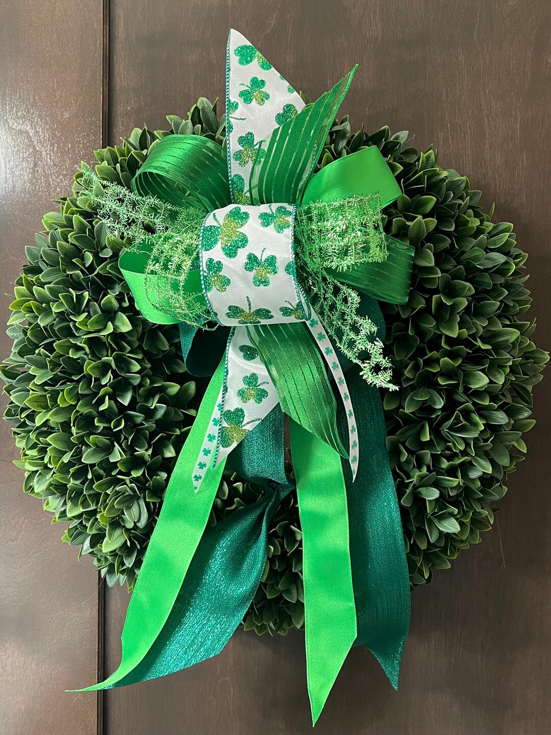 St. Patricks Day Bows for Wreaths, Lanterns, or Gifts - Etsy