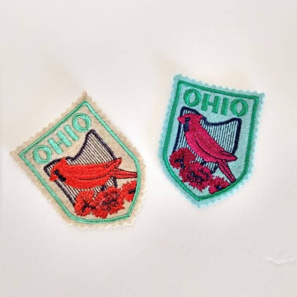 Ohio State Iron on Patch - Etsy