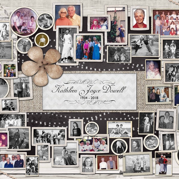 Retirement Photo Collage - Etsy