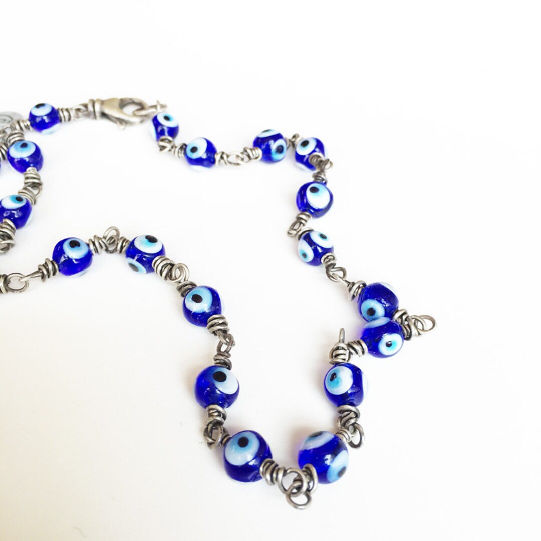 Evil Eye Protection Talisman Necklace - Etsy