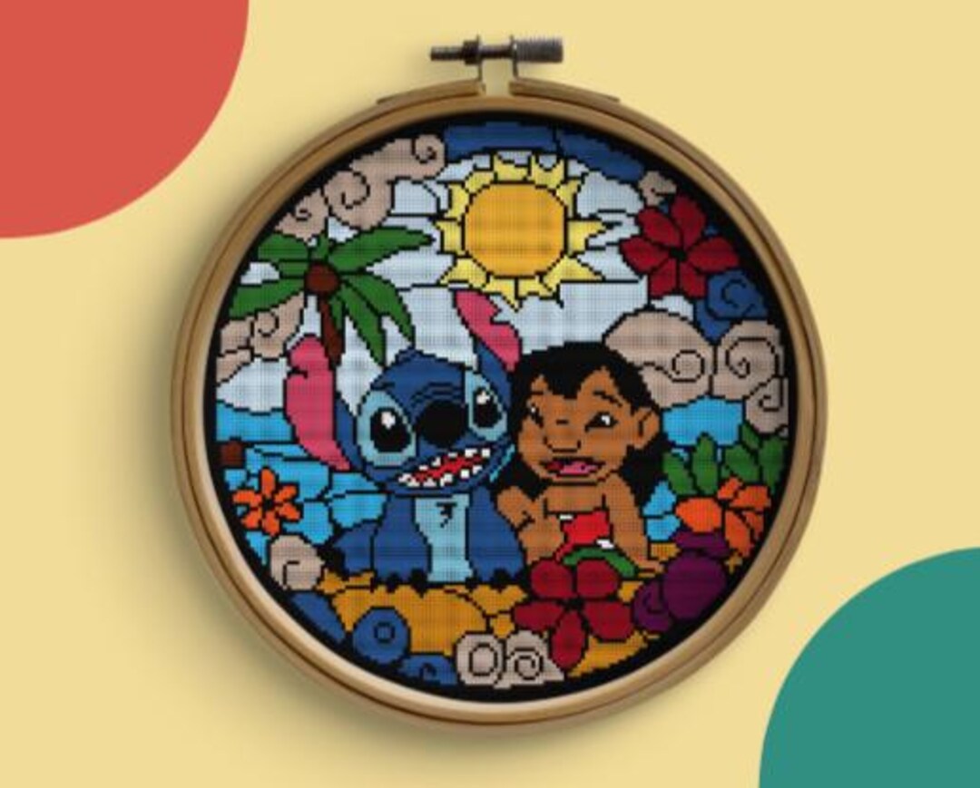 LILO & STITCH Cross Stitch Pattern - Etsy