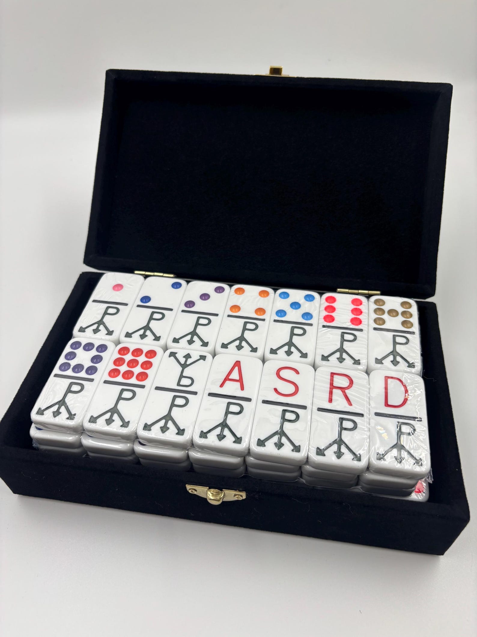 PIP Dominoes Engraved in Velvet Gift Box (official License) - Etsy