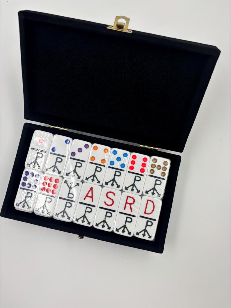 PIP Dominoes Engraved in Velvet Gift Box (official License) - Etsy