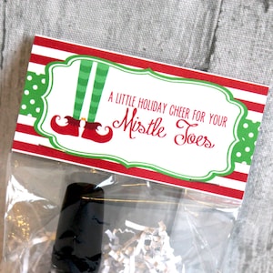 Mistle Toes Nail Polish Bag Topper, Mistle Toes Bag Topper, Christmas ...