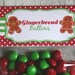 Gingerbread Buttons Christmas Bag Topper, Christmas Bag Topper ...