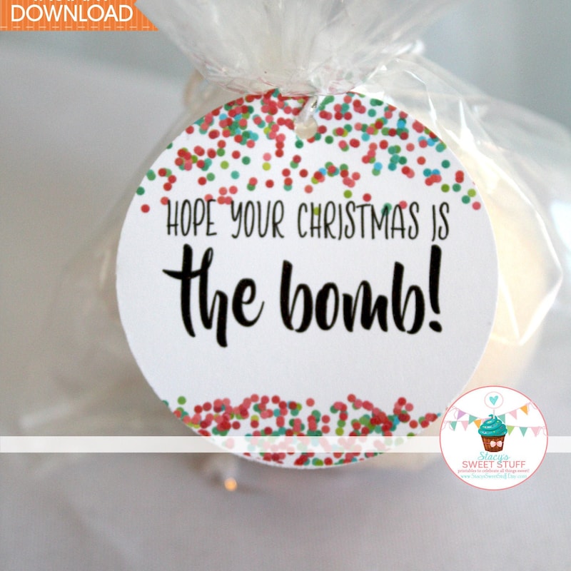 Bath Bomb Tag - Etsy