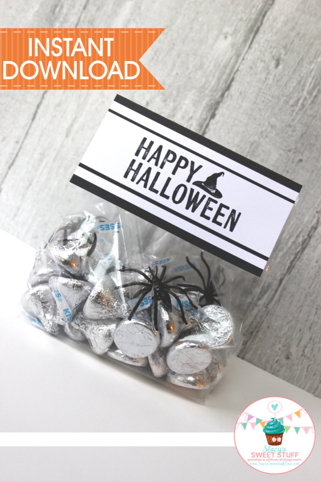 Halloween Bag Topper, Halloween Treat, School Halloween, Printable ...