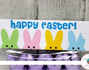 Easter Bag Topper Bunny Tails Printable Easter | Etsy