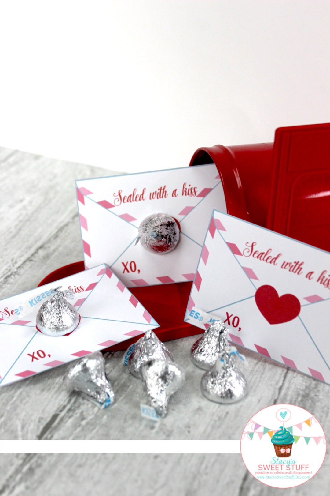 Valentine Cards, Kiss Valentine, Printable Valentine, Valentine's Day ...