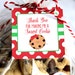 Smart Cookie Tag, Christmas Tag, Holiday Tag, Teacher Gift, Printable ...