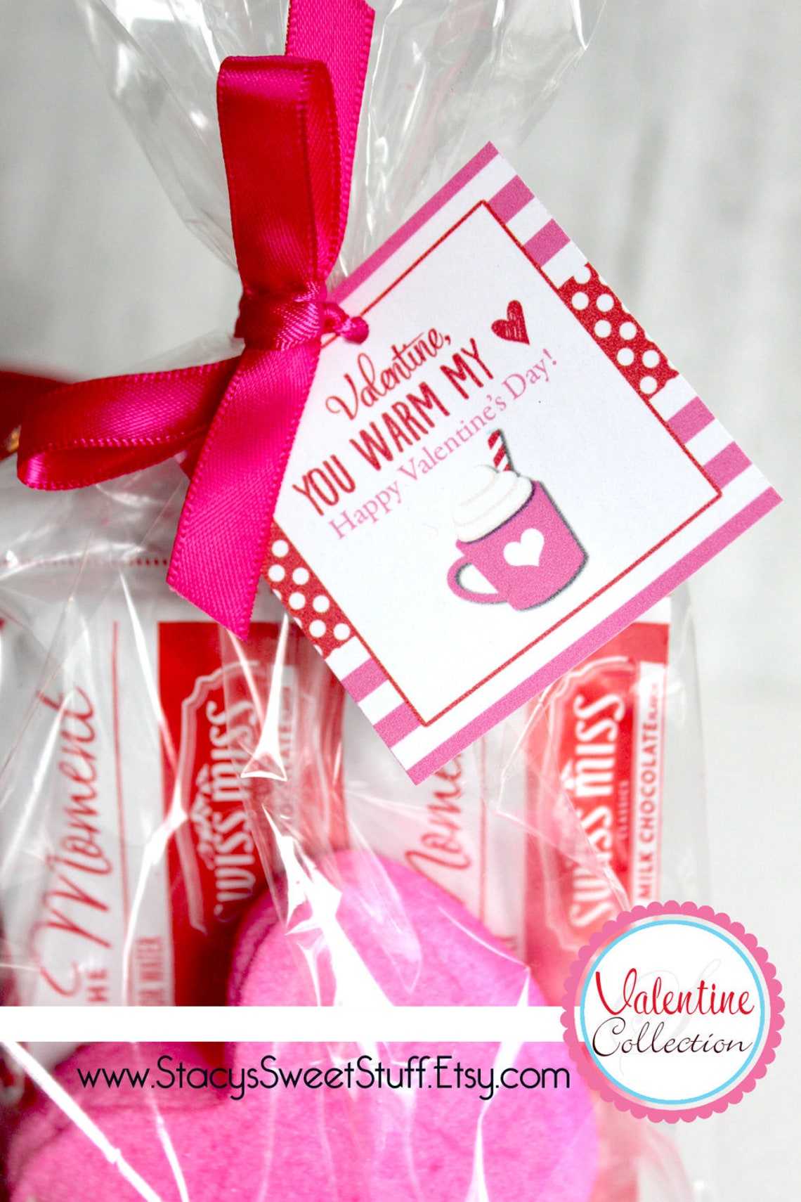 Hot Chocolate Valentine, Valentine Tags, Warm My Heart, Printable ...