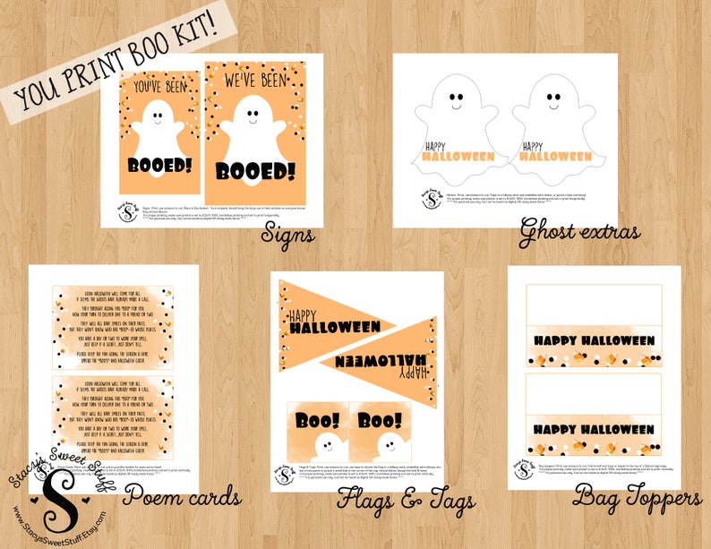 You've Been Booed Printable Halloween Kit, Halloween Boo Kit, You've ...