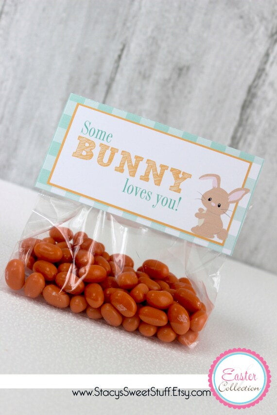 Easter Bag Topper, Somebunny Loves You, Printable by Stacys Sweet Stuff ...