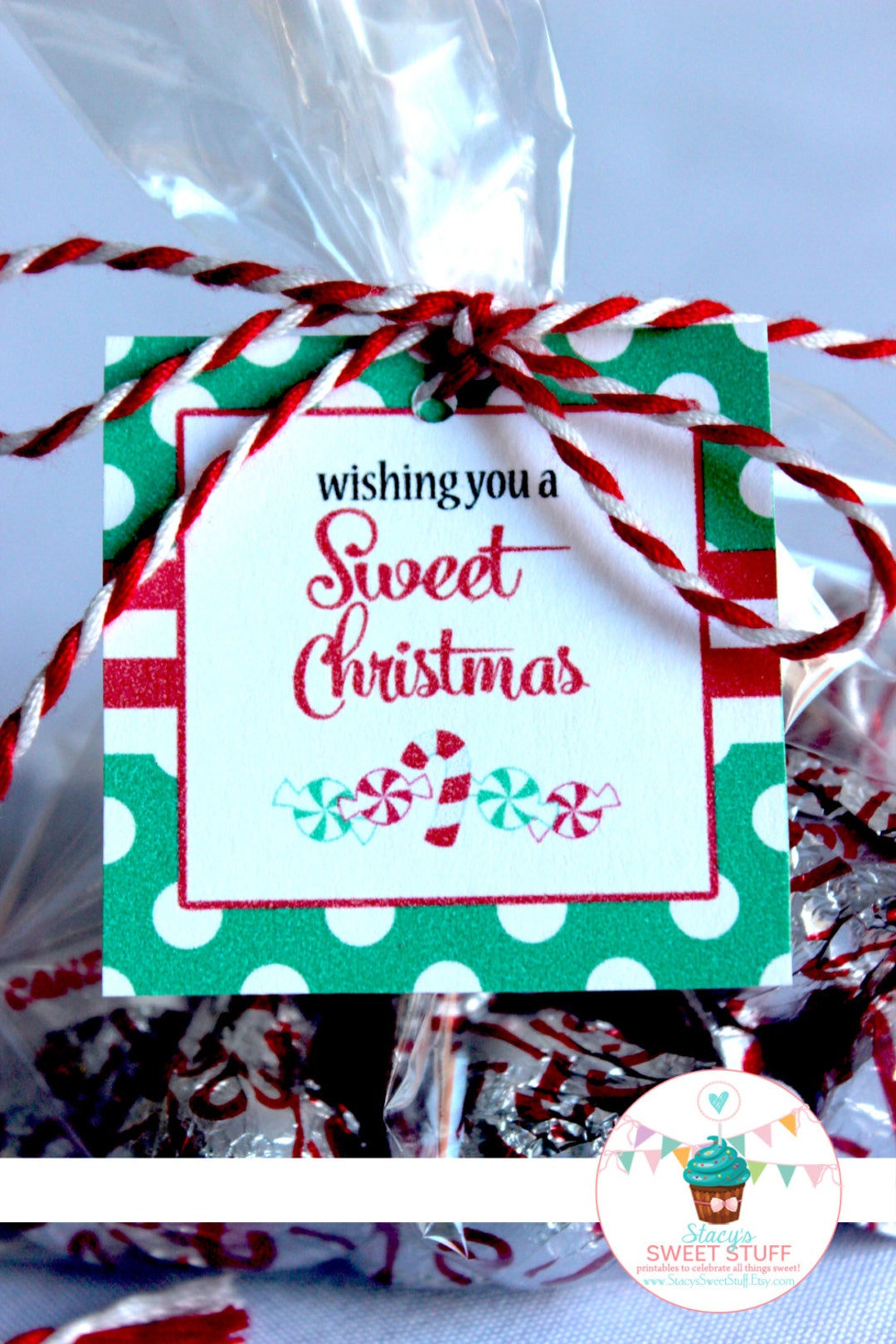 Christmas Tag, Printable Christmas Tag, Christmas Gift Tag, Sweet ...