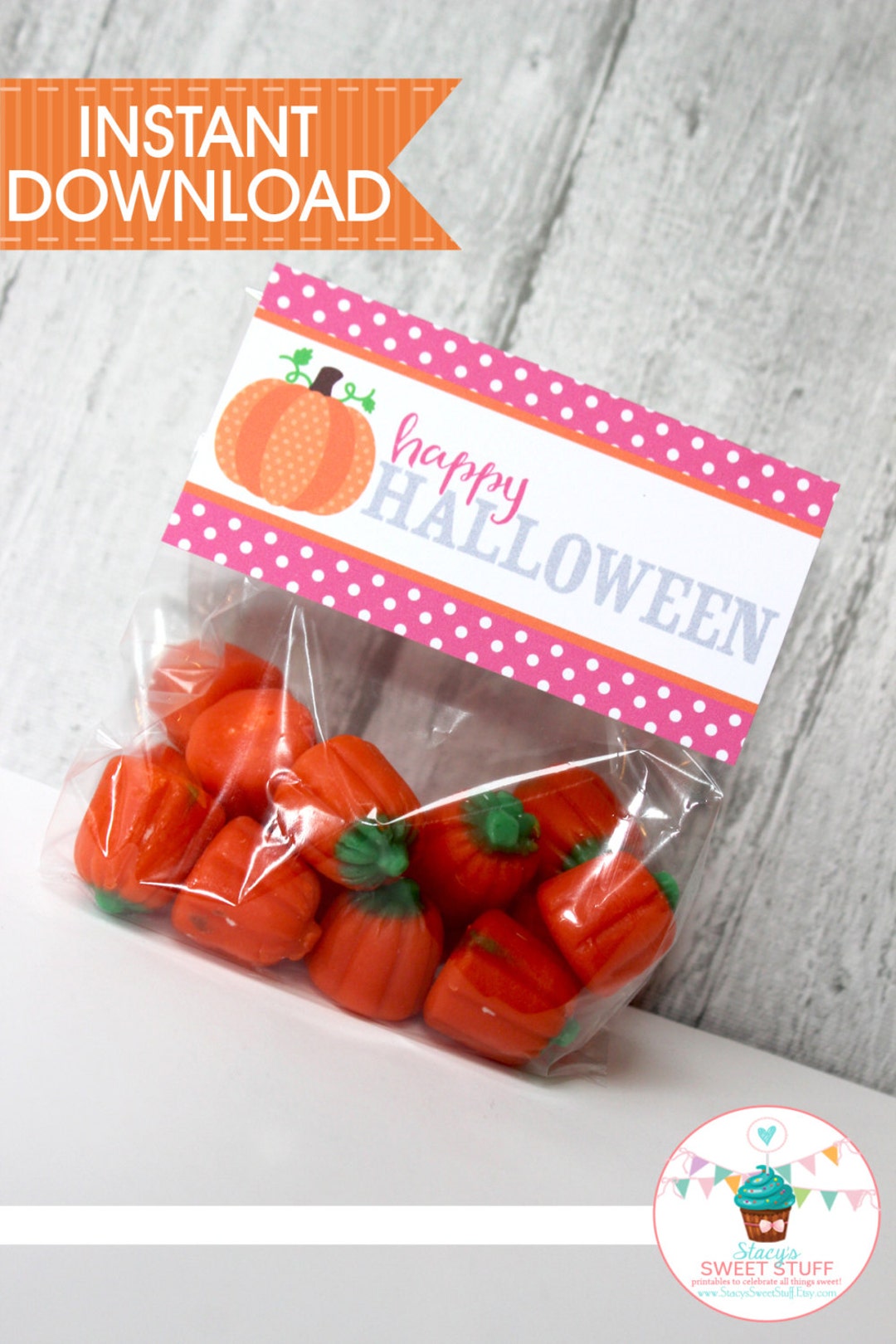 Halloween Bag Topper, Pink Halloween, Halloween Treat, School Halloween ...