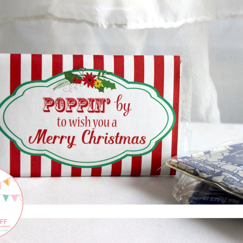 Christmas Popcorn - Etsy