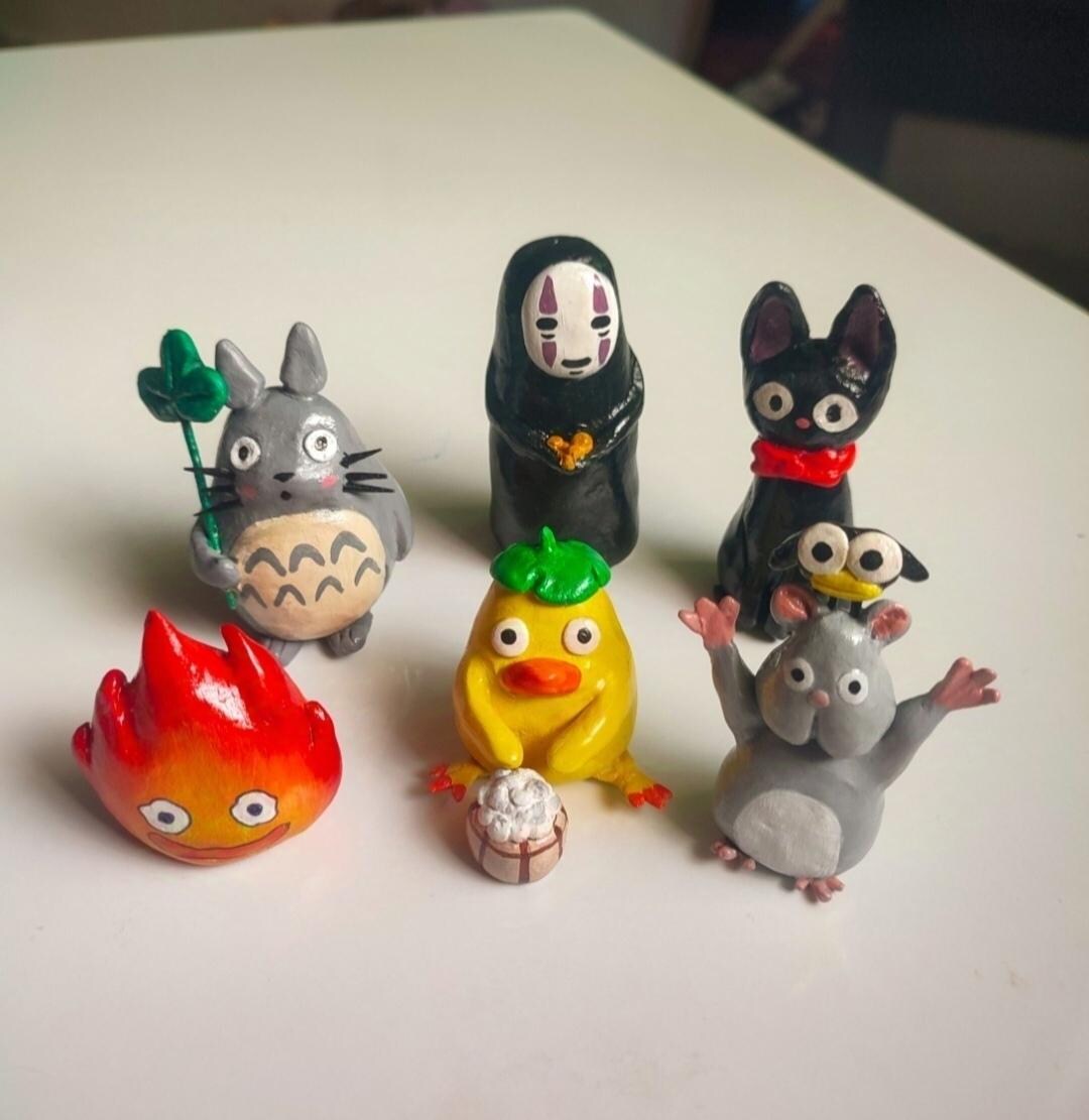 Studio Ghibli Desk Buddies Cute Ghibli Figures - Etsy