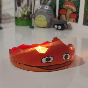 Calcifer Clay Tray - Howl's Moving Castle Fire Demon Decoration - Etsy