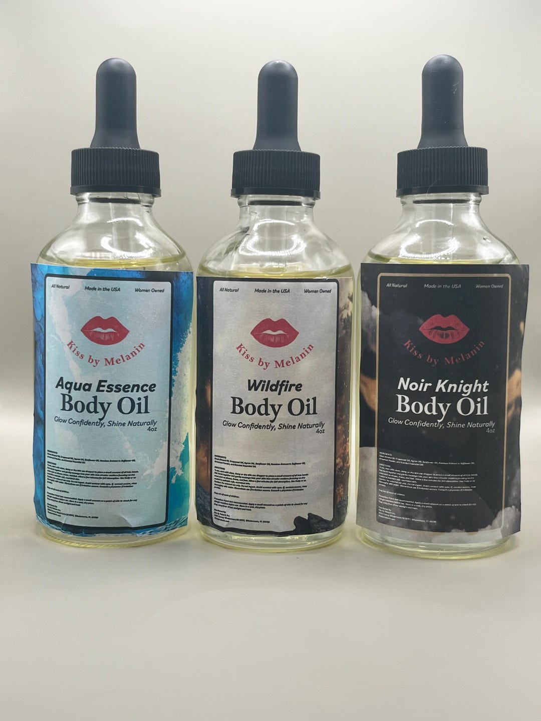 Kiss by Melanin Men’s Body Oils - Etsy