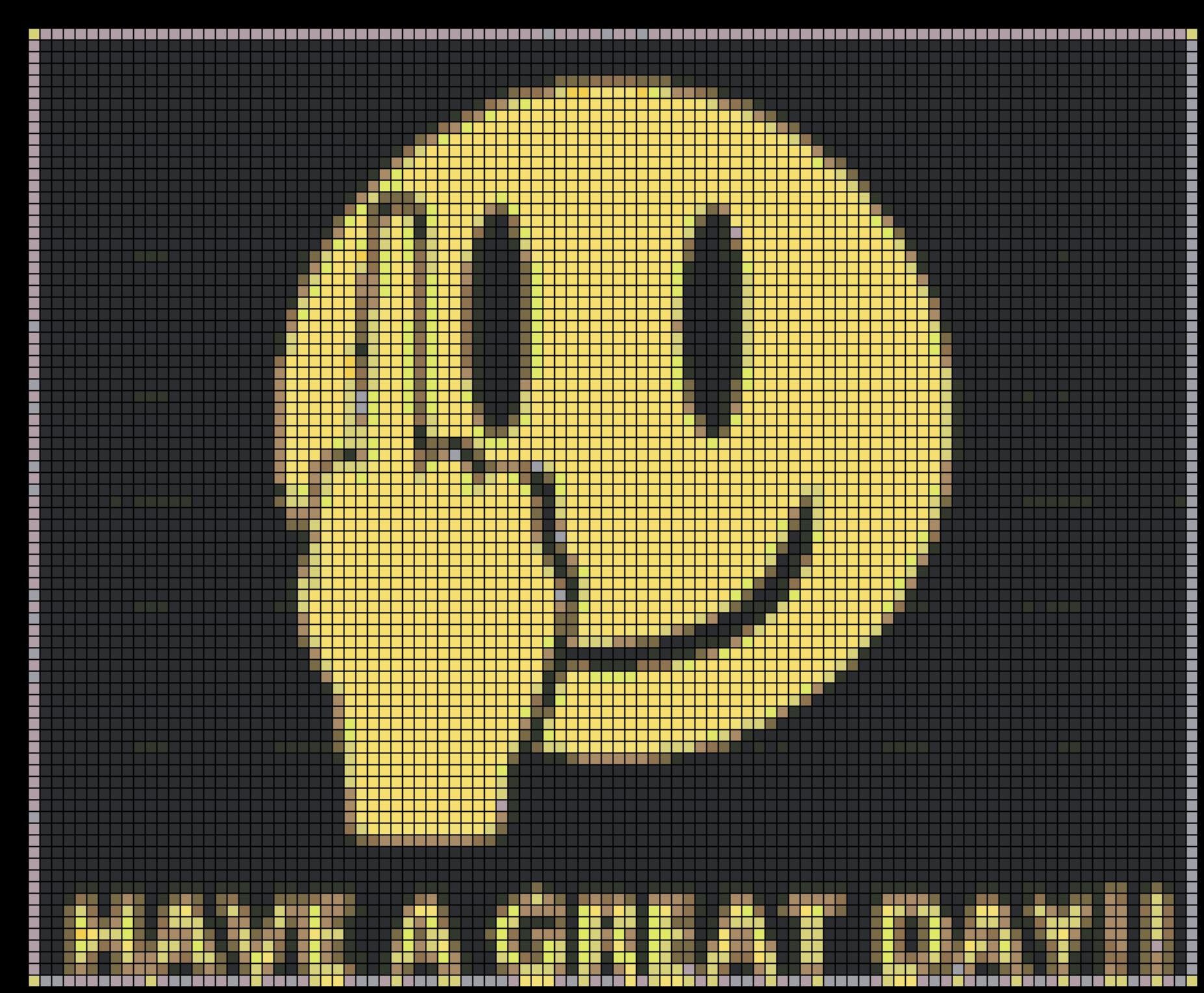 Have a Great Day Cross Stitch Pattern - Etsy