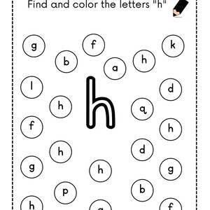 Alphabet Coloring Book - Etsy