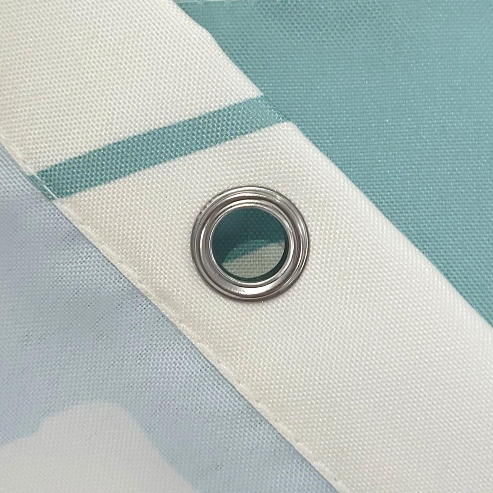 Tiger Illustration Shower Curtain, 100% Waterproof, Art Style Bathroom ...