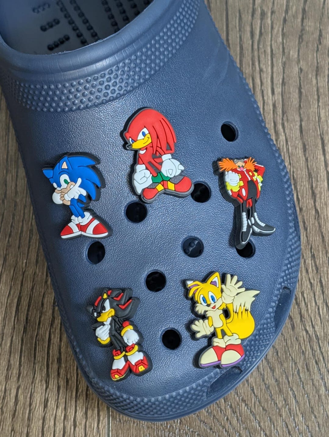 Sonic Inspired Croc Charms, Shoe Pendant - Etsy
