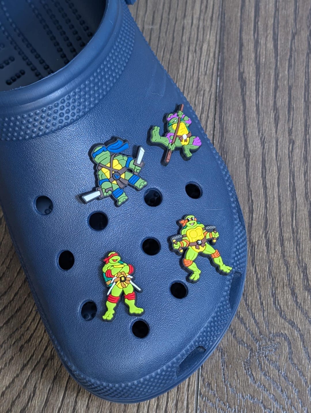 Teenage Mutant Ninja Turtle Inspired Sandal Charms, Shoe Pendant, Shoe ...