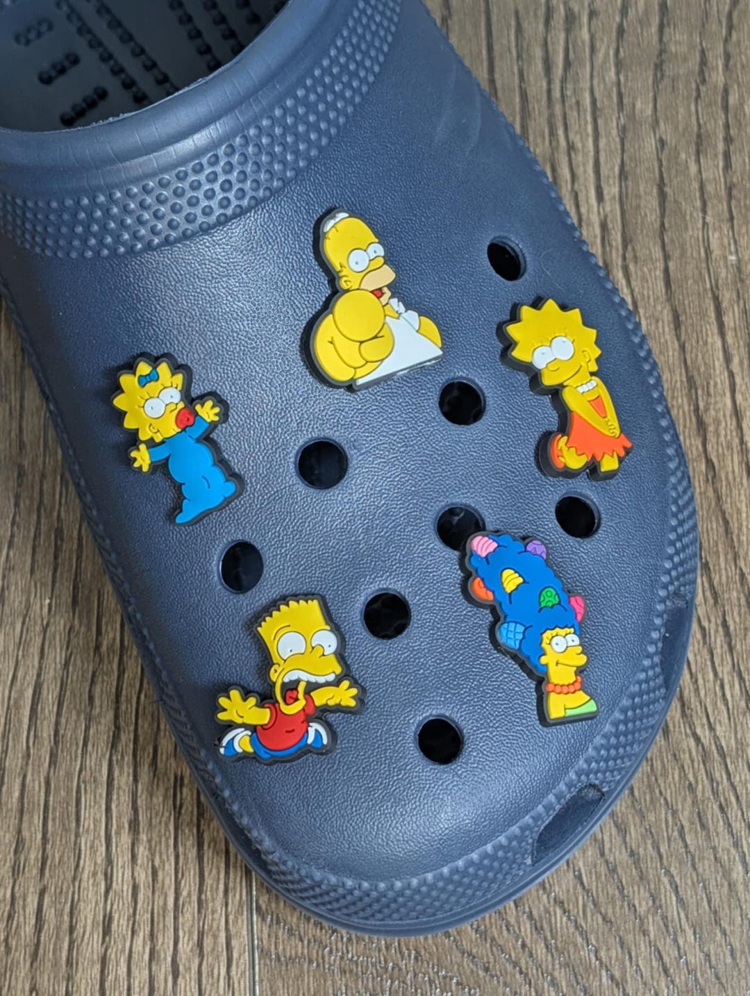 Simpsons-inspired Sandal Charms, Shoe Pendant, Shoe Charm - Etsy