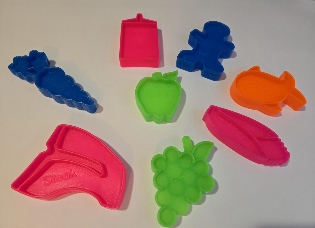 Mattel Play Food 1972 Tuff Stuff Collection - Etsy