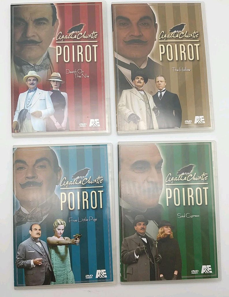 Agatha Christie's Poirot - New Mysteries Collection (2005, 4-DVD Set) A ...