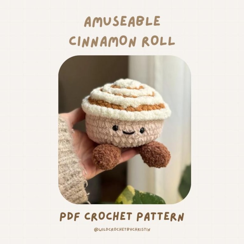 Cinnamon Roll Plushy - Etsy