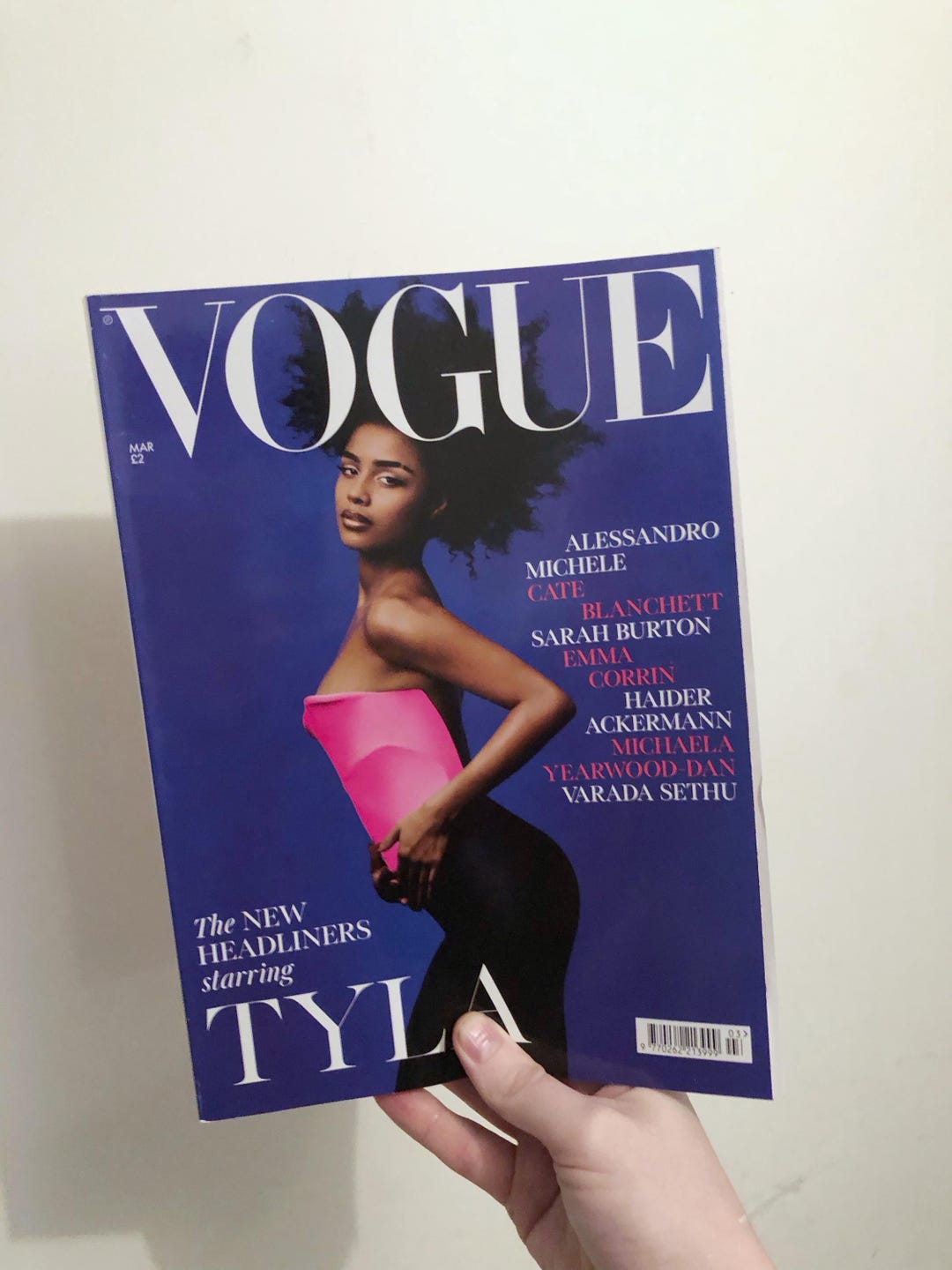 British Vogue, March 2025, Tyla Edition [physical Copy] - Etsy