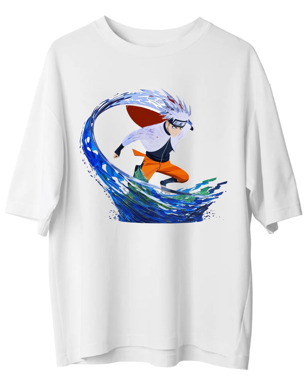 Anime Uchida Unisex Tee Japanese Oversized Boxy Tshirt, Graphic Top ...