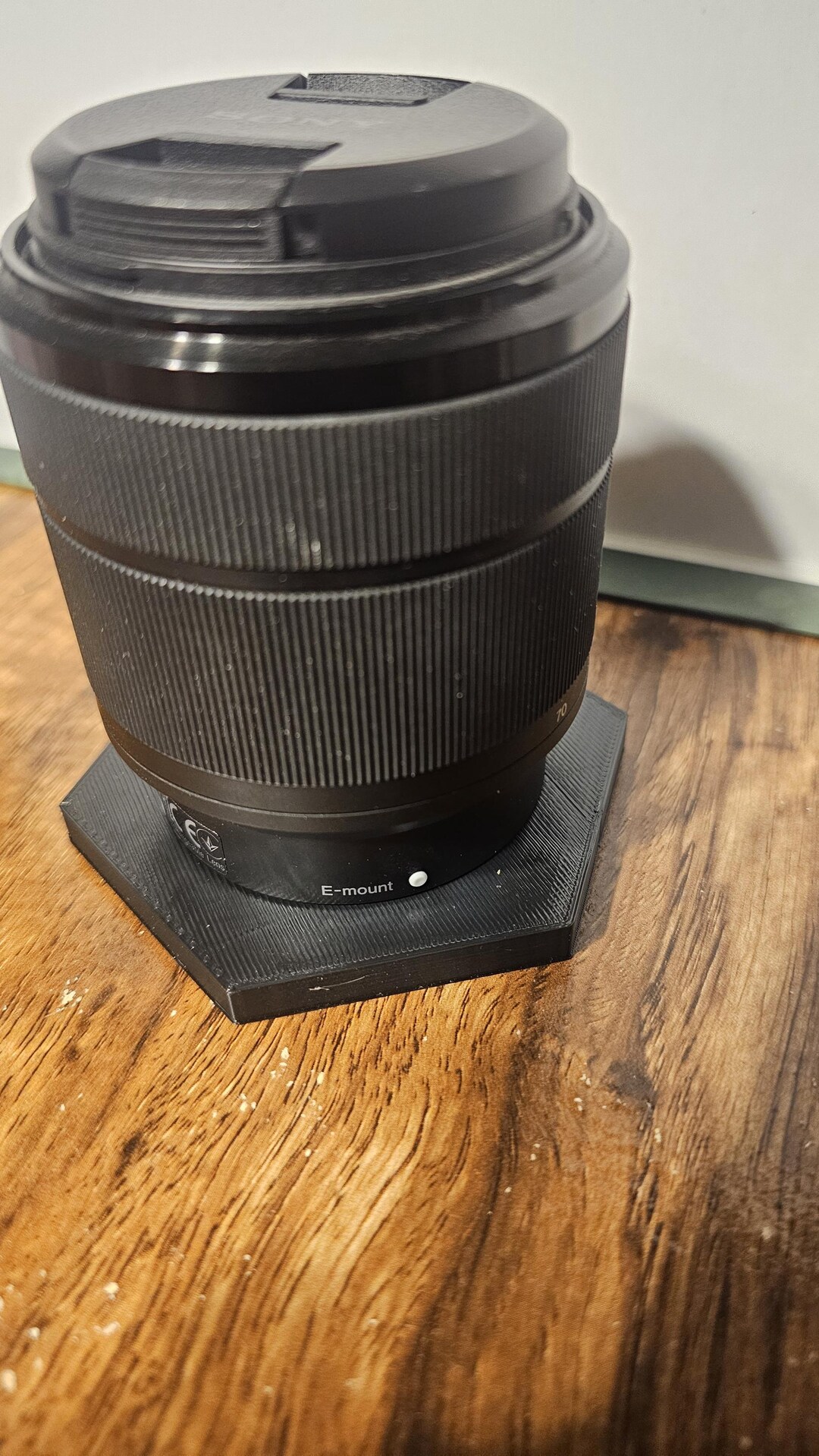 3d-printed Hexagonal Sony Lens Mount – Stylish & Secure Display - Etsy