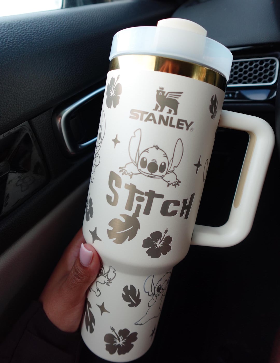 40 OZ Lilo and Stitch Stanley Cup - Etsy