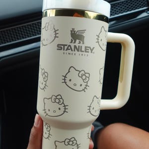 40 OZ Hello Kitty Stanley Cup - Etsy