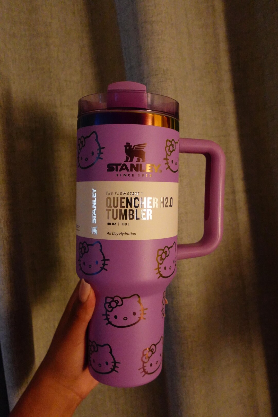 40 OZ Hello Kitty Stanley Cup - Etsy