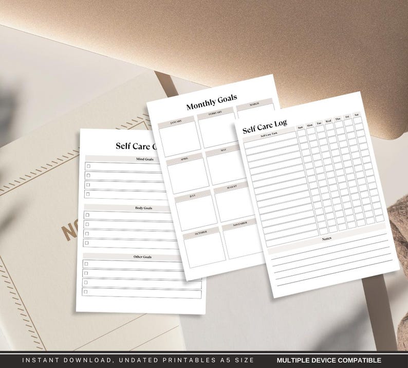 Daily Reflection Planner, Gratitude Journal, Mindfulness Tracker, Self ...