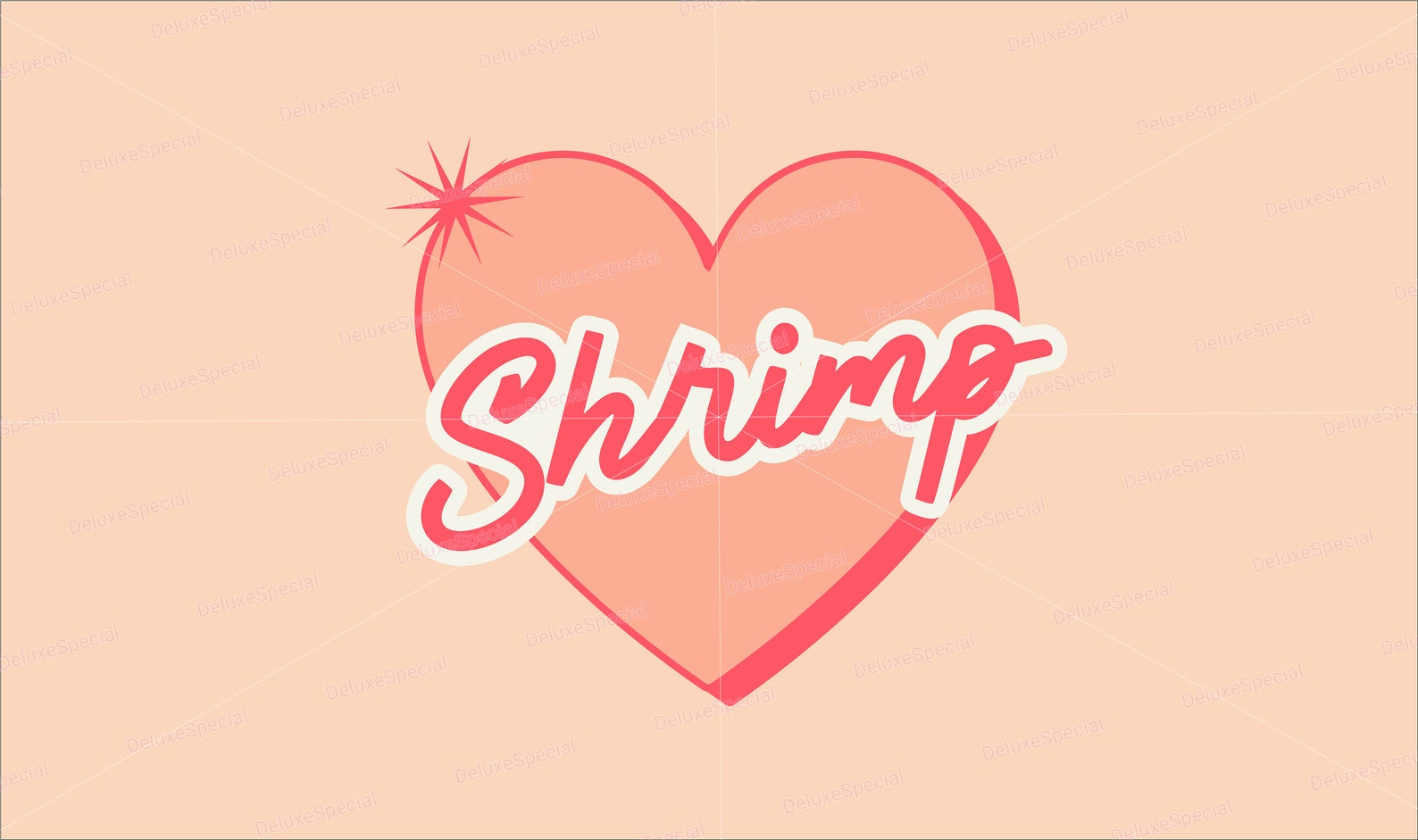 Shrimp SVG PNG Cute Funny Food Seafood Lover Heart Love Retro Editable ...