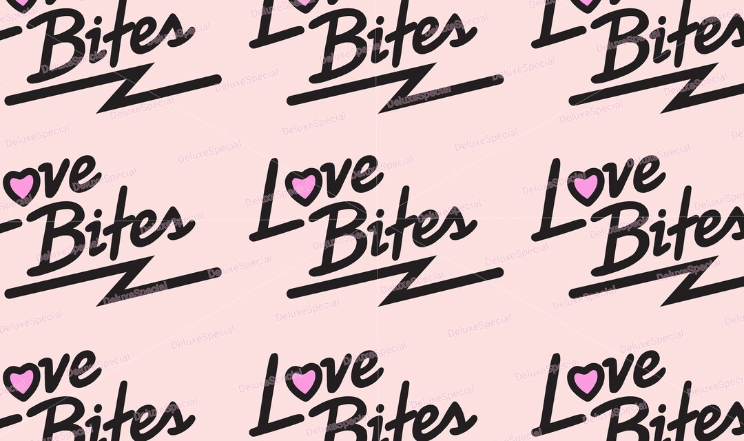 Love Bites SVG Love Bites PNG Cut Files for Cricut Silhouette Retro ...
