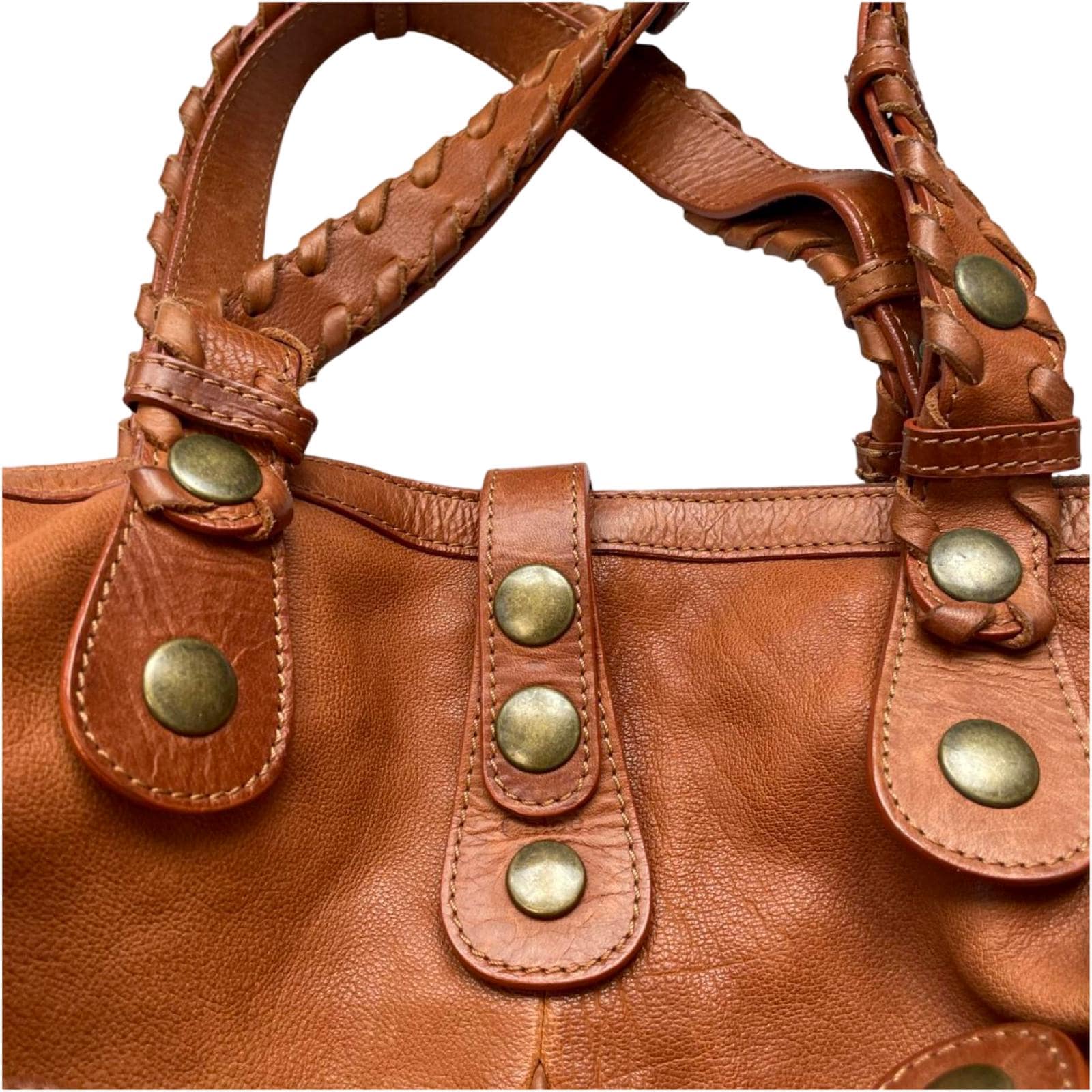 Chloé Silverado Cognac Brown Leather Bag F04 - Etsy