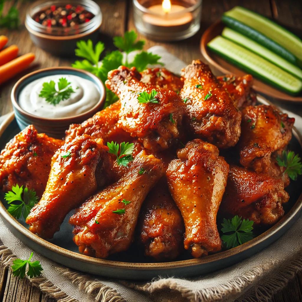 BBQ Chicken Wings, Easy Chicken Wings, the Best Chicken Wings, BBQ ...