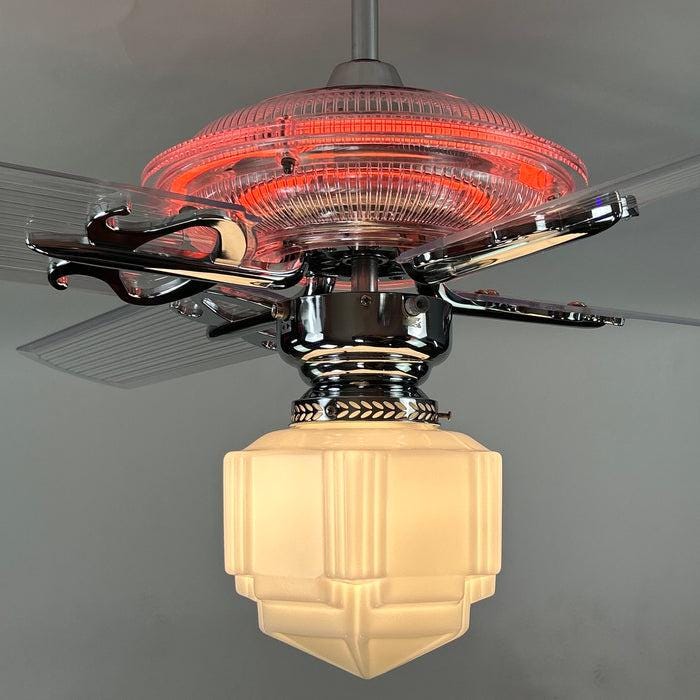 TANGERINE Neon Ceiling Fan - Etsy