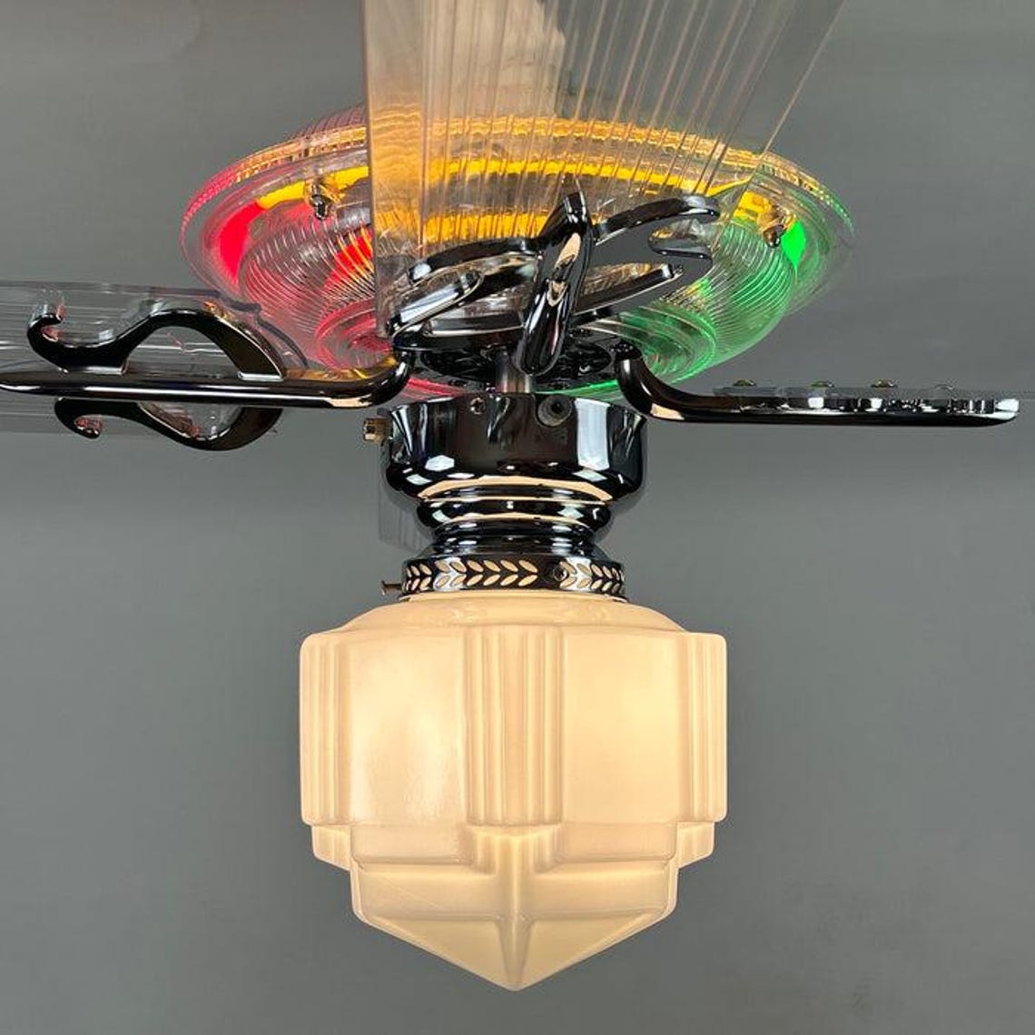 SMOKESHOP RASTA Neon Ceiling Fan - Etsy