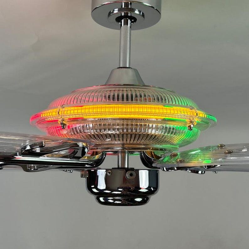 SMOKESHOP RASTA Neon Ceiling Fan - Etsy