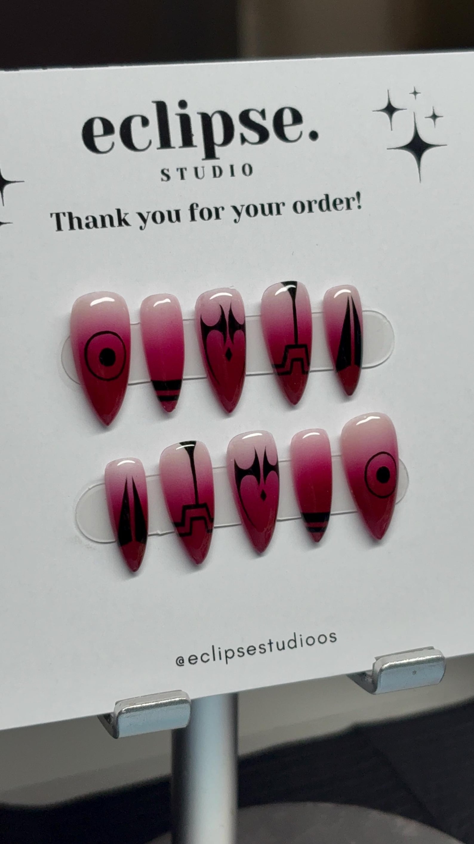 Sukuna Inspired Press on Nails – Jujutsu Kaisen Anime Nails | Hand ...