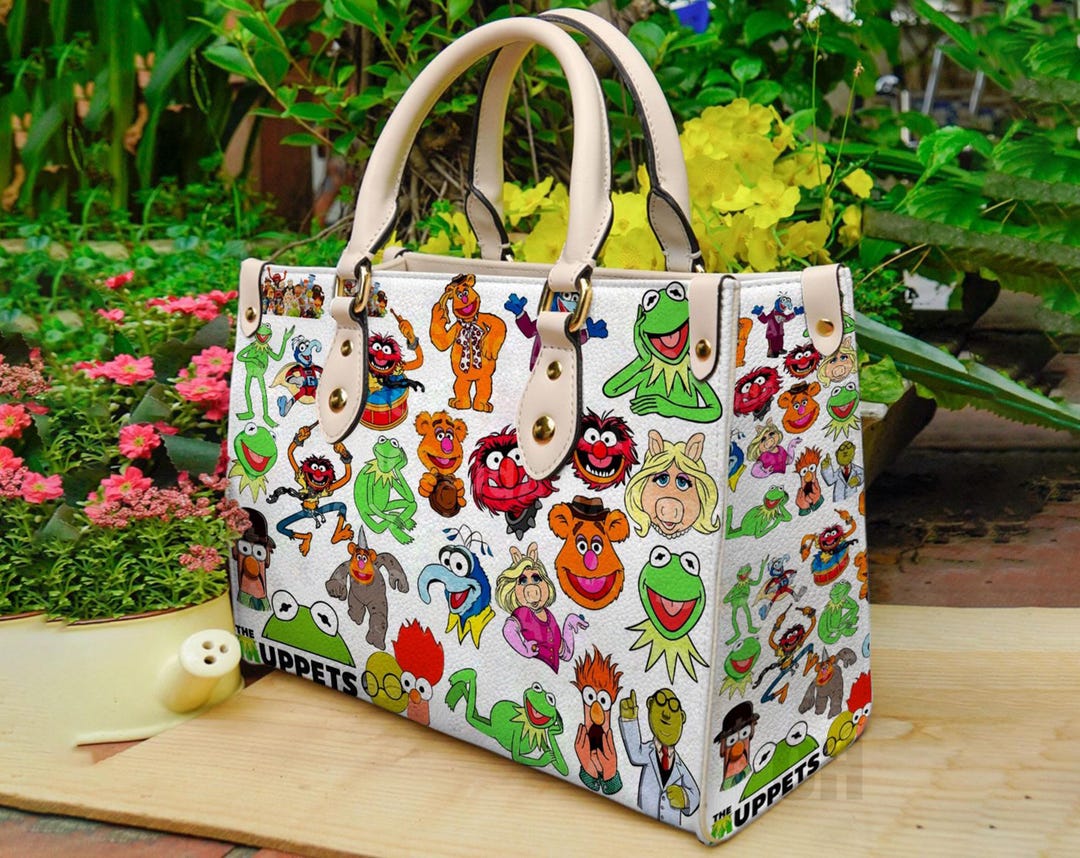 The Muppets Women Leather Tote Bags, the Muppets Leather Handbag, the ...